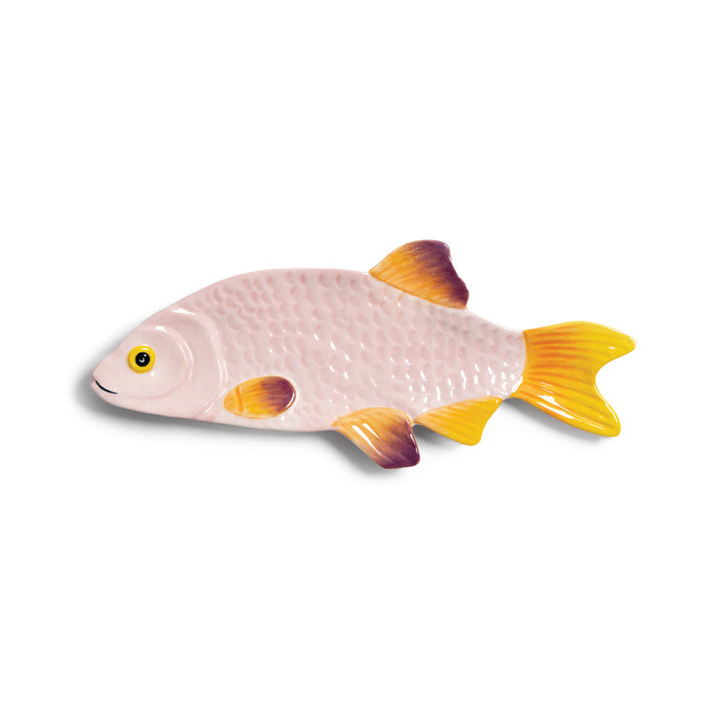 &Klevering Snapper Fish Plate Pink
