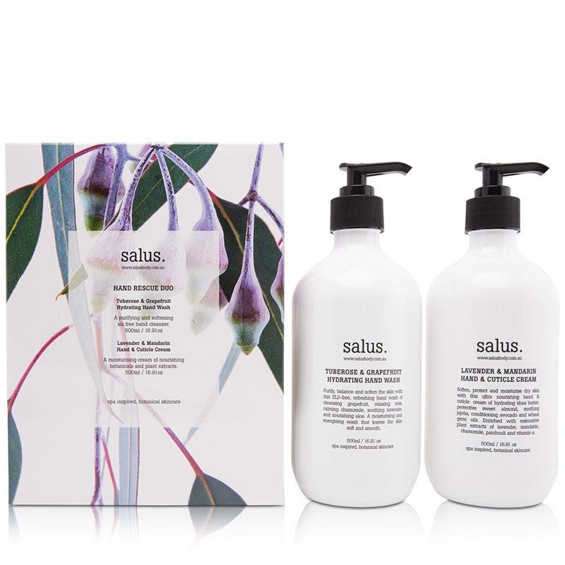 Salus Hand Rescue Duo Boxed Set - Hand Wash & Hand Cream – Bungalow ...